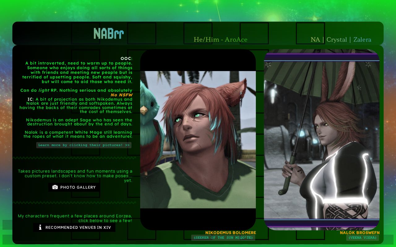 NABrr - Some person who plays Final Fantasy XIV which comes with a free ...